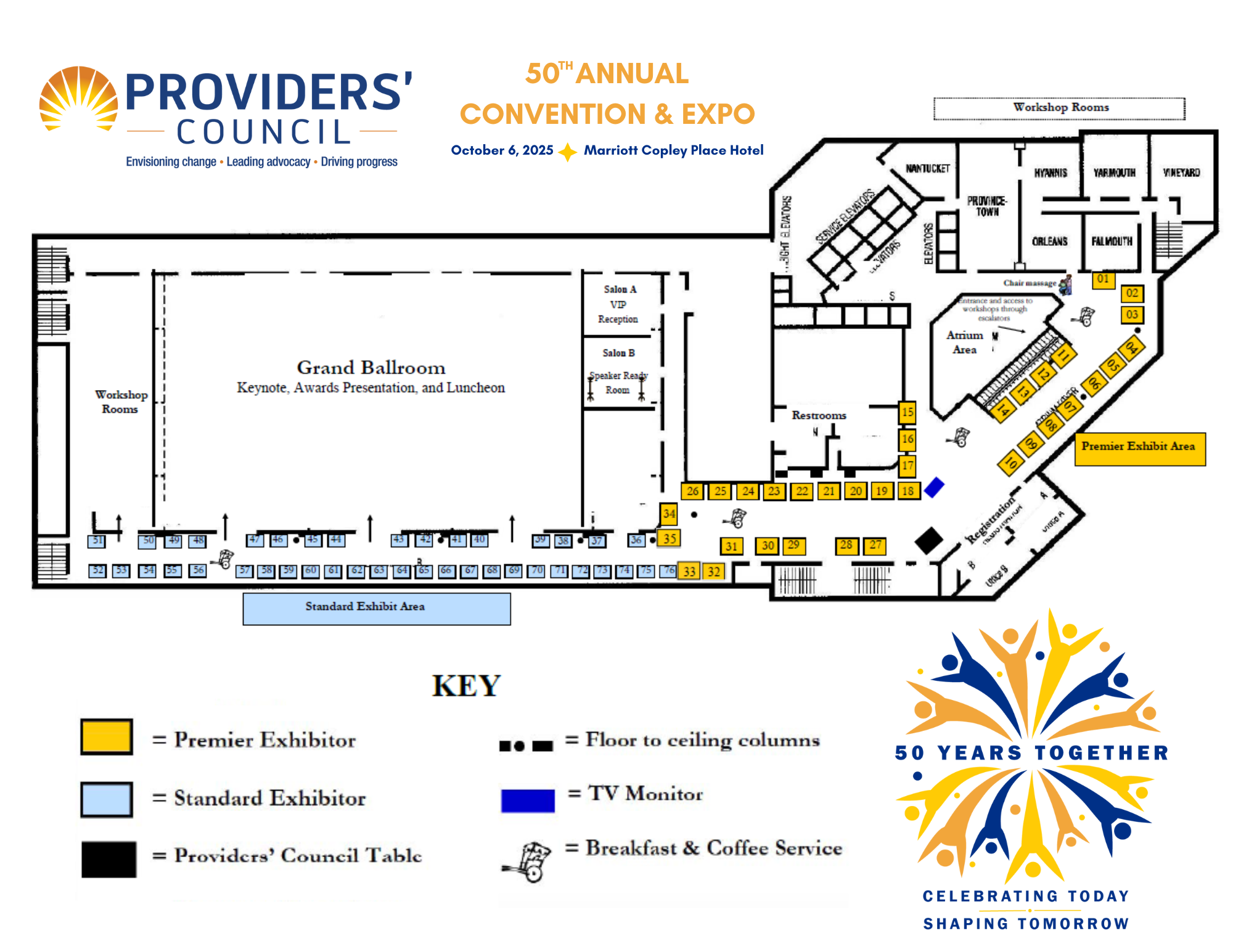 Premier & Standard Exhibitors | Providers' Council